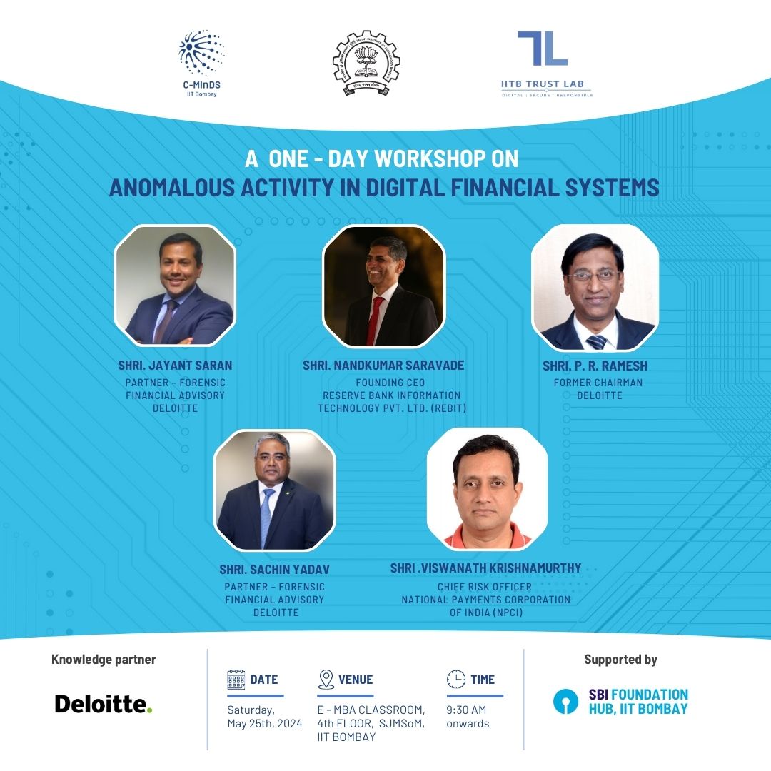 Trust Matter 2024 June: Workshop on Anomalous Activity in Digital Financial Systems - IITB Trust Lab