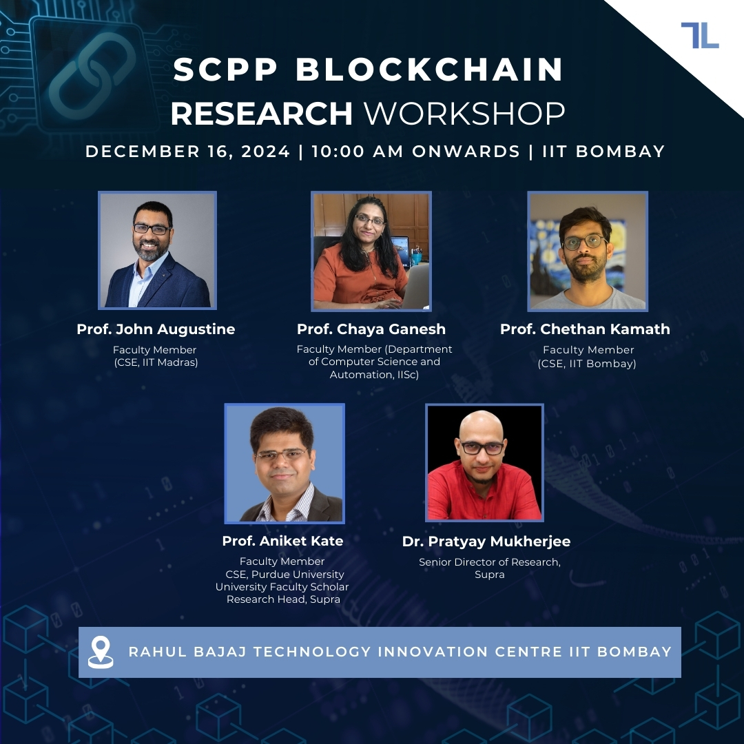 SCPP Blockchain Research Workshop - IITB Trust Lab